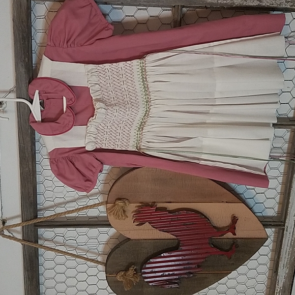 Handmade | Dresses | Vintage Handmade Dress With Pinafore | Poshmark